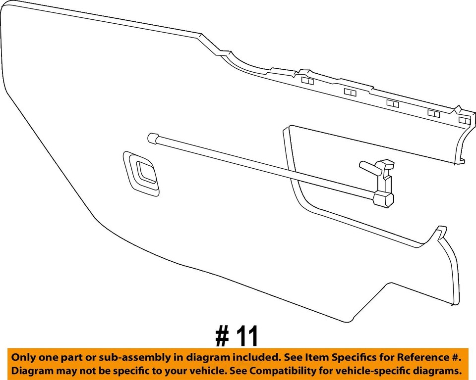 GM OEM 17-19 XT5 Console Center Console-Extension Panel 84138061 | eBay