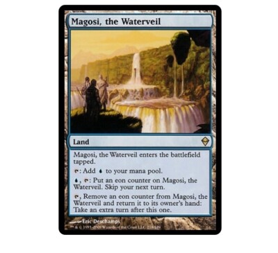 Magosi The Waterveil x 1 + 10 random rares! mtg rare lot Christmas gift ...
