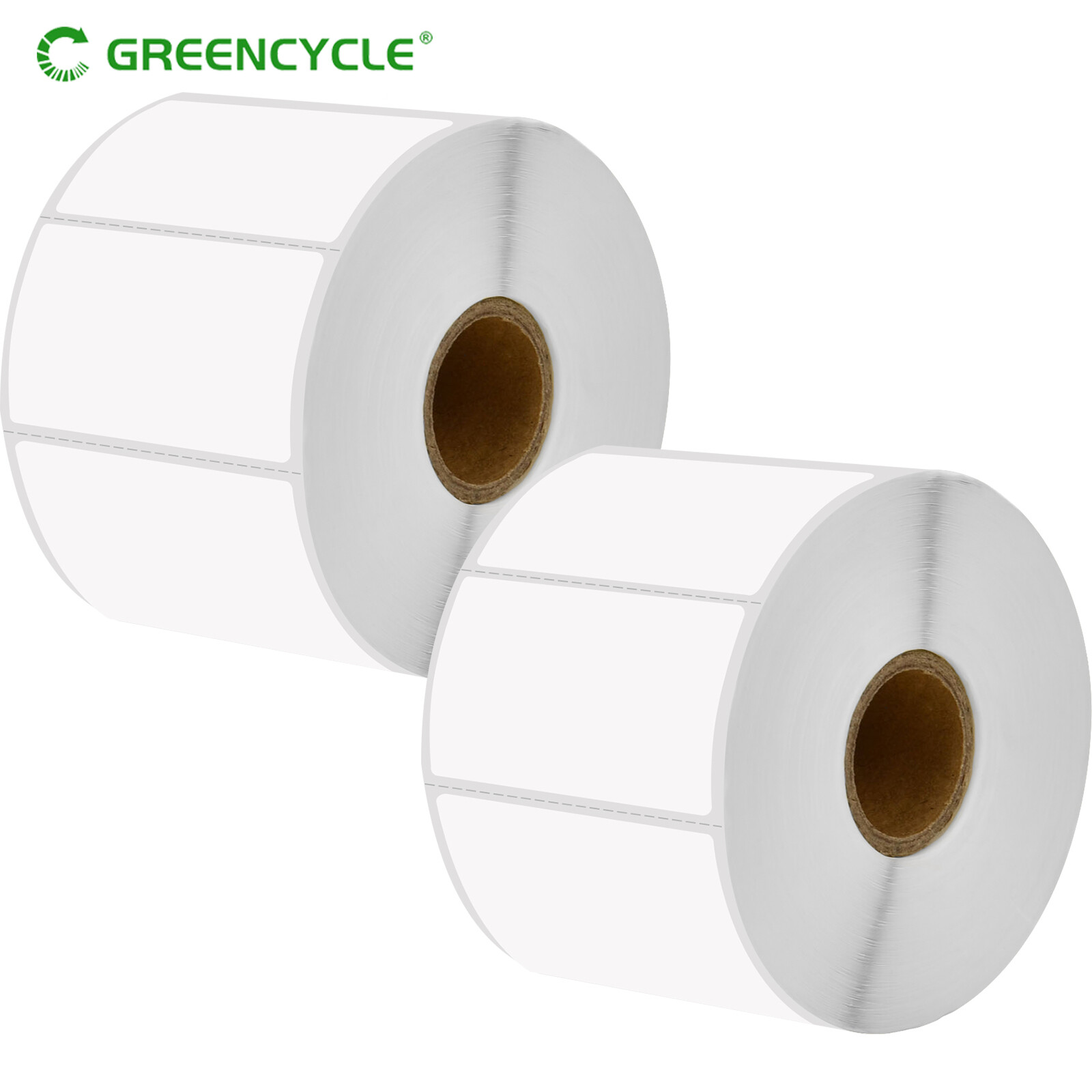 2 Rolls Direct Thermal 1000 Labels 2.25X1.25 for Zebra Eltron ZP450 ...