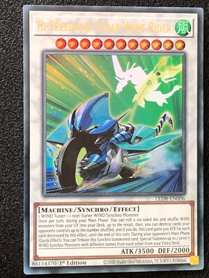 Hi-Speedroid Clear Wing Rider LED8-EN006 Ultra Rare 1st Edition | eBay