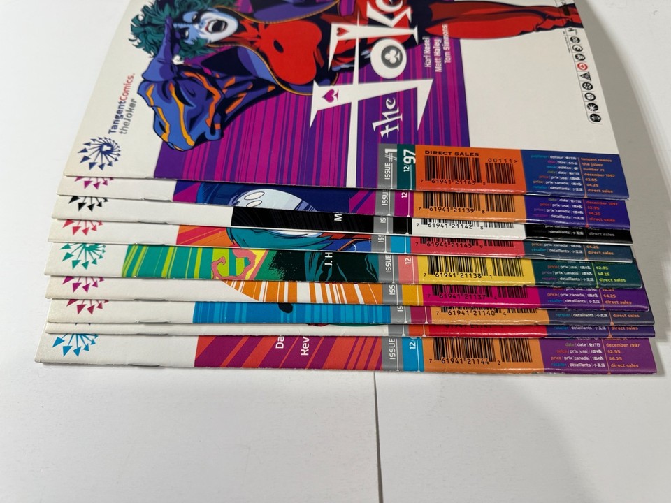 TANGENT COMICS LOT OF 9 MIXED #1s JOKER, ATOM, DOOM PATROL, FLASH AND ...