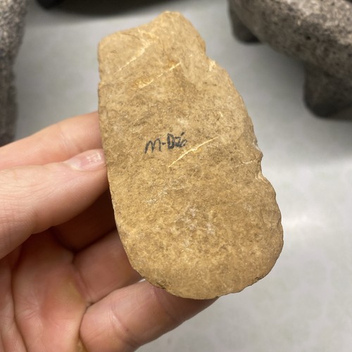 MLC 66 4” Polished Flint Celt Arrowhead Sharp Bit Old Arkansas Artifact ...