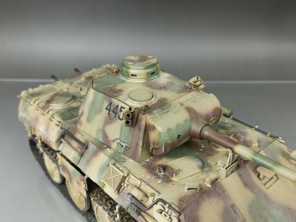 1/35 Built Tamiya WWII German Panther D Tank Model Grossdeutschland ...