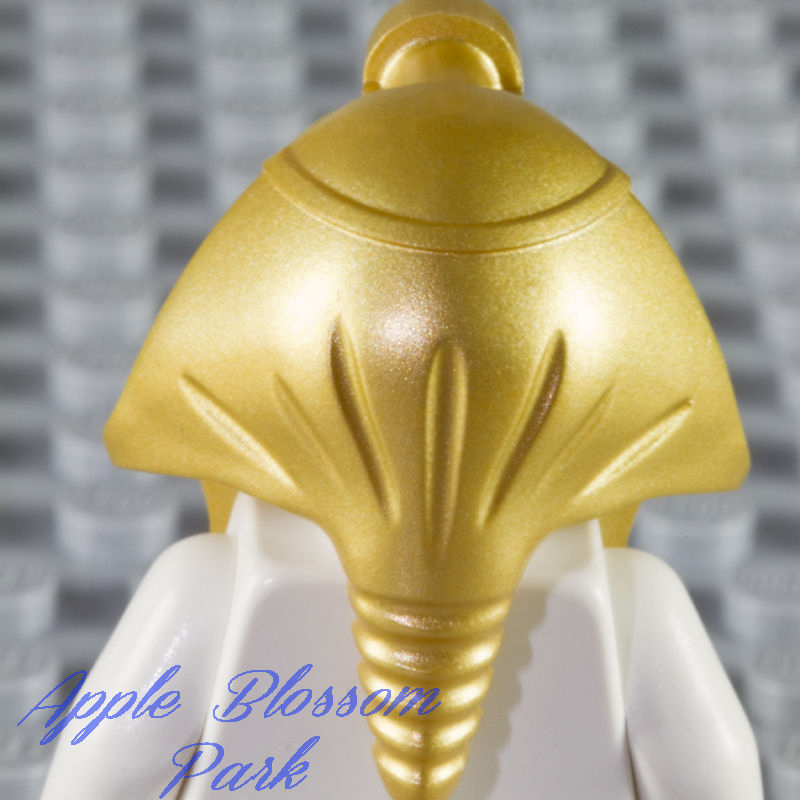 NEW Lego Minifig Pharaoh's Quest AMSET-RA HEAD DRESS - Mummy Gold Hat ...