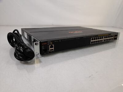 Aruba J9727A 2920-24G 24 Port PoE+ Managed Gigabit Network Switch w ...