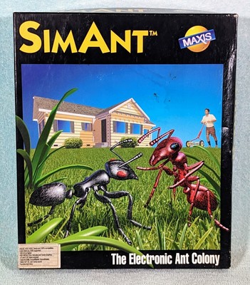 Sim Ant: The Electronic Ant Colony (Big Box PC, 1991) Complete - Maxis ...