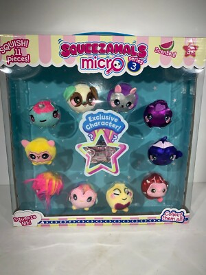 Squeezamals Micro Series 3 - SCENTED | eBay