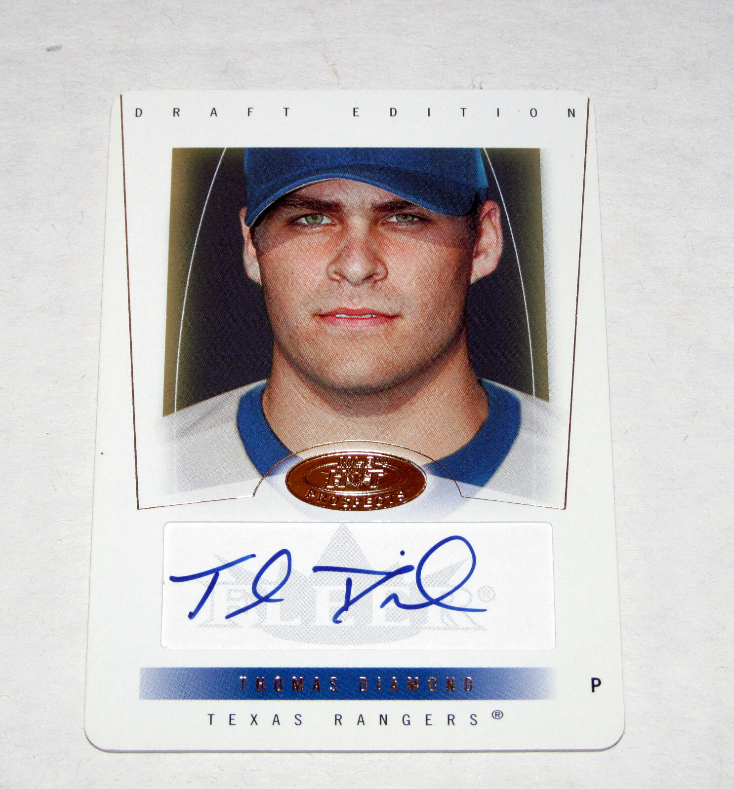 2004 Hot Prospects Die-Cut 85 Scott Diamond Autograph Auto Rookie RC ...