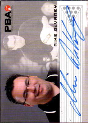 Mike DeVaney Card 2008 Rittenhouse Heroes and Legends Bowling Autographs #5 | eBay