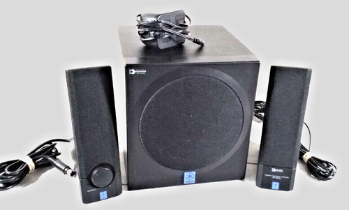 Yamaha YST-MS201 Powered Multi Media System Subwoofer & R&L Satellite ...