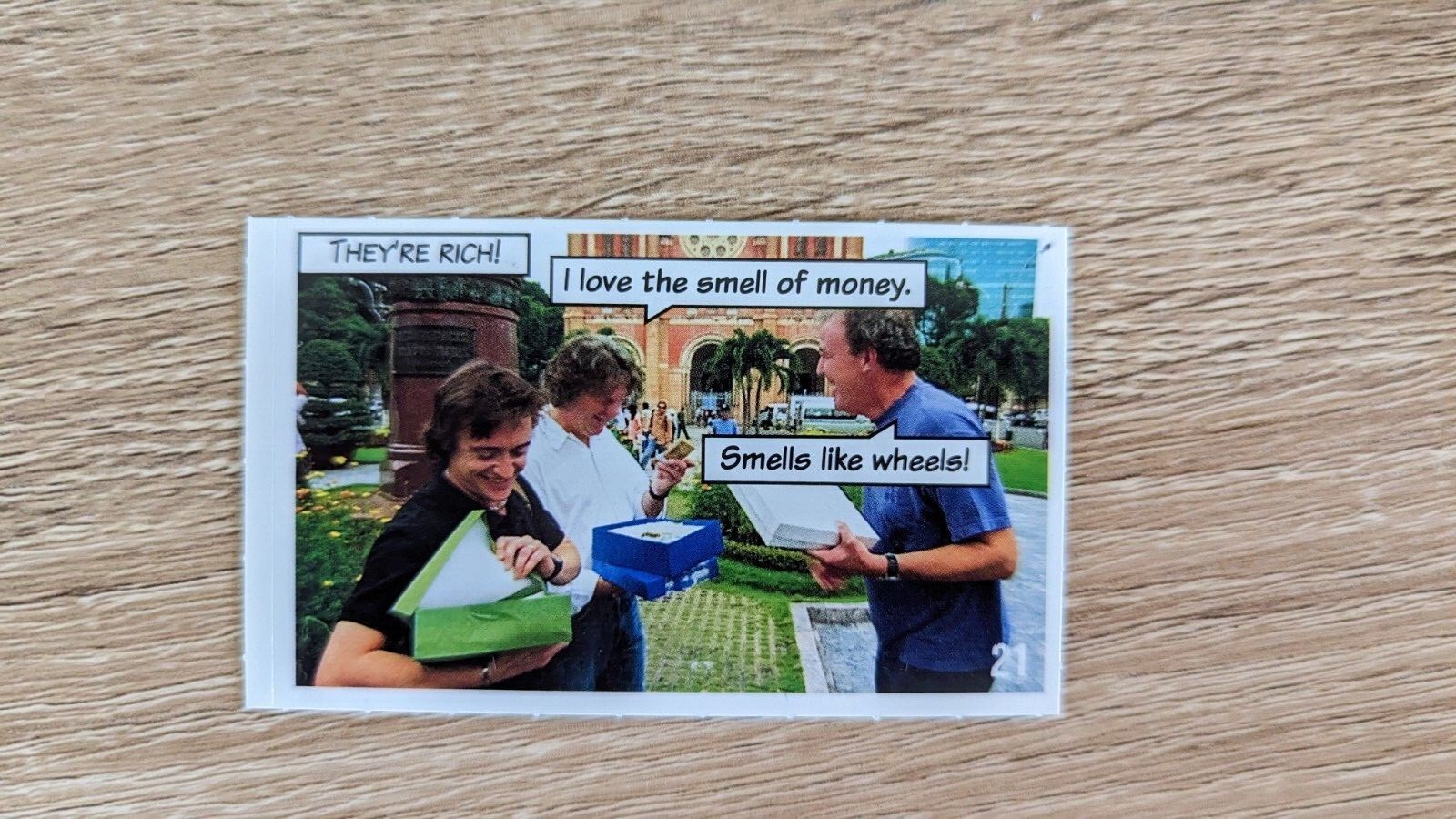 Top Gear Sticker's Adventures Woolworths Caltex Stickers Select a ...