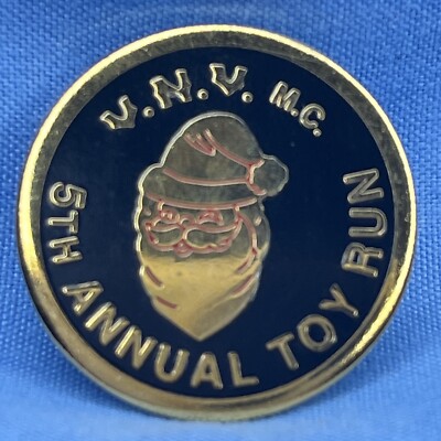 5th ANNUAL TOY RUN V.N.V. MC PIN | eBay