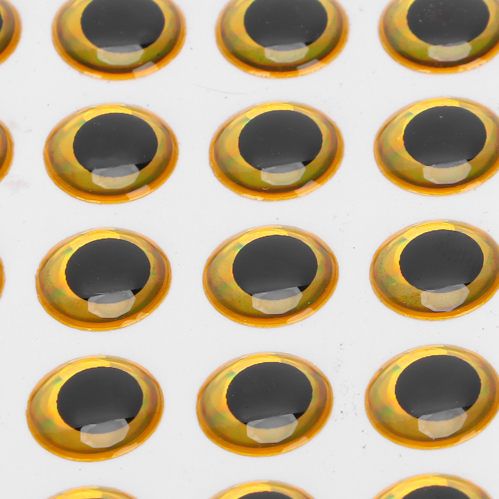 ZZ1 100PCS/Pack Fishing Lure Eye 9mm 3D Realistic Fishing Eyes For ...