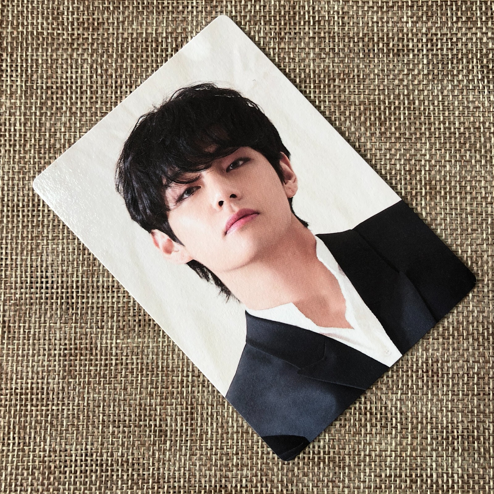 BTS V [ GLOBAL OFFICIAL FANCLUB 7th ARMY MEMBERSHIP KIT ] Photocard ...