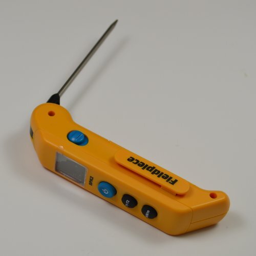 SPK2 Folding Pocket in-Duct Thermometer with MAX/MIN Hold and Stainless ...