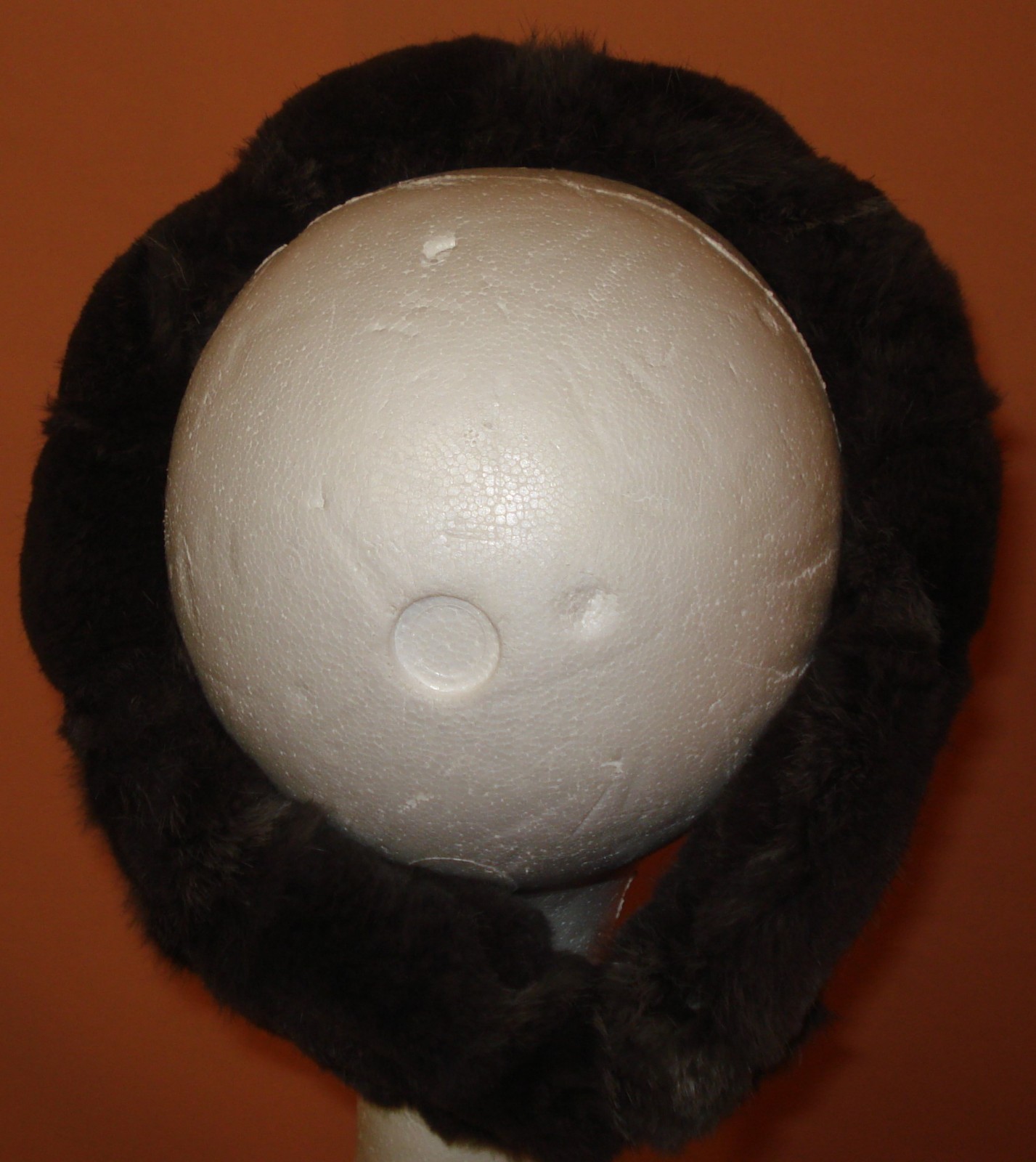 Real Green Sheared Beaver Fur Headband / Wrap / Hat Size 24" L X 3" W ...