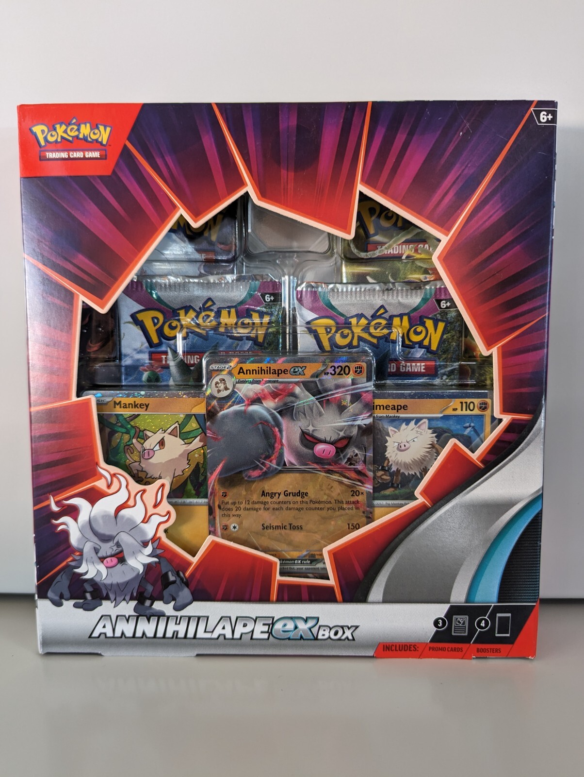 Annihilape ex Collection Box Scarlet & Violet Pokemon TCG 820650852459 ...