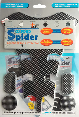 Oxford Spider OF832 Motorcycle Tank Pad Universal Protector Spider ...