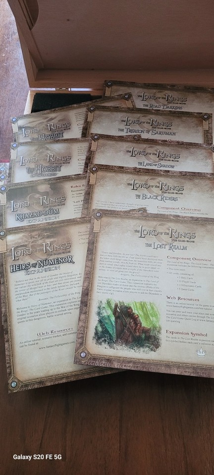 lotr lord of the rings lcg card game lot see description | eBay