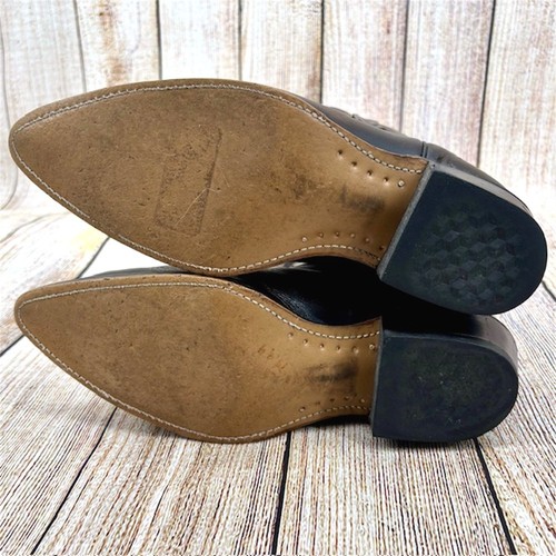 Acme Men’s 10 EW Brown Leather Mid Calf Pointed Toe Western Cowboy ...