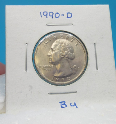1990-D Washington QUARTER 25 Cent COIN / Brilliant Uncirculated | eBay