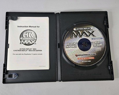 Action Replay Max Playstation 2 ,PS2 Disc & Manual Only | eBay