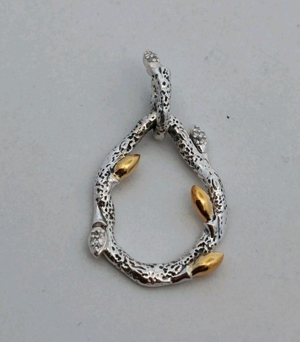 Stephen Dweck Diamonds Sterling Silver Fortuna Diamond Pendant Retired ...