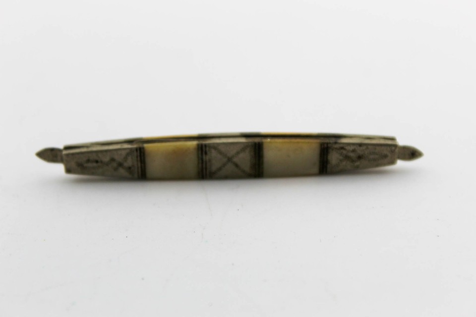 1800s ANTIQUE MARITIME MINI COIN SILVER MOTHER PEARL POCKET KNIFE RARE ...