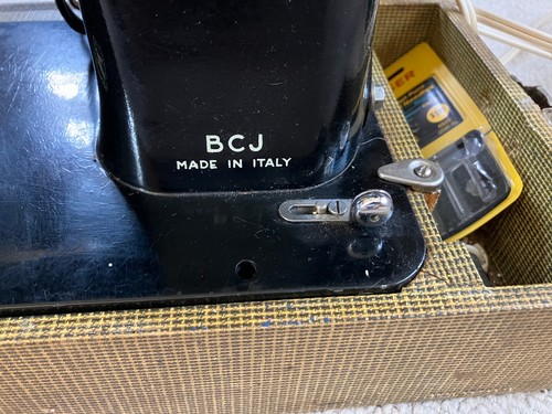 Vintage Necchi BCJ sewing machine | eBay