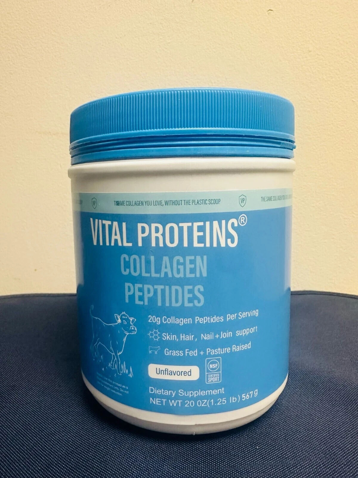 Vital Proteins Collagen Peptides Dietary Supplement Unflavored Powder ...