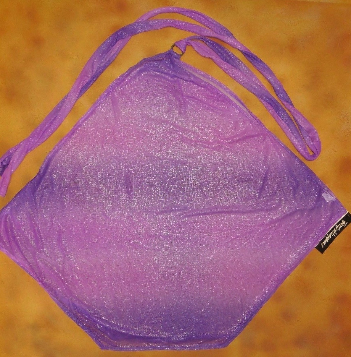 NWT BODY WRAPPERS Dance Versatile Drape Tunic Skirt Lavender Ladies ...