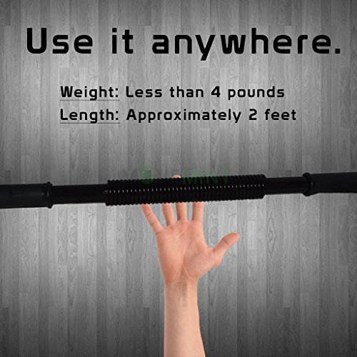Power Twister Chest Resistance Spring Bar Exerciser (20KG to 100KG ...
