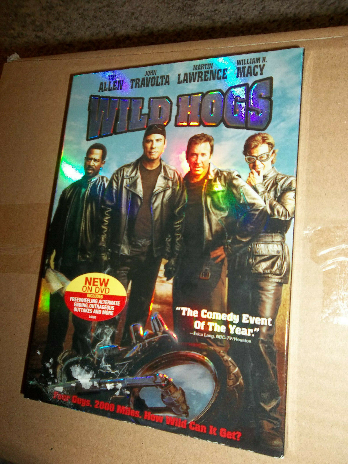 Wild Hogs DVD Tim Allen John Travolta Martin Lawrence William H Macy ...