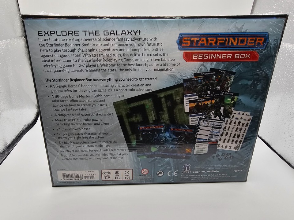 Starfinder Role Playing Game RPG Beginner Box Set | eBay