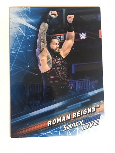 Roman Reigns WWE Smack Live Trading Card 2019 #42 | eBay