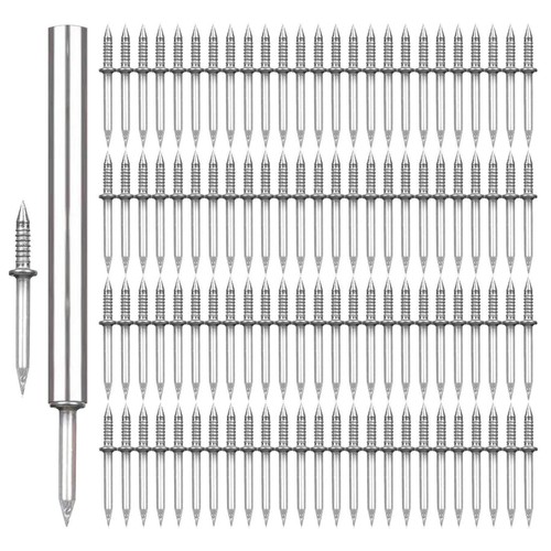 Fil de plinthe à Double tête, 100 pièces, clous sans couture, durables ...