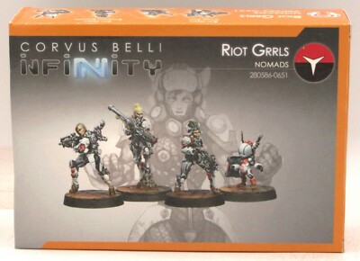 Infinity #651 Riot Grrls (Nomads) Female Urban Warfare Infantry ...