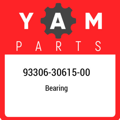 93306-30615-00 Yamaha Bearing 933063061500, New Genuine OEM Part | eBay