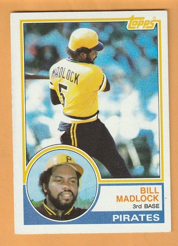 Bill Madlock Pittsburgh Pirates 1983 Topps #645 Decatur Illinois 12T | eBay