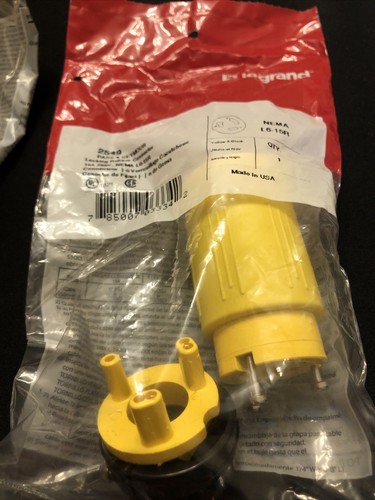 Pass & Seymour 2549-X Female Connector NEMA L6-15r 15 Amp 250VAC New | eBay