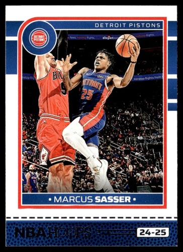 2024-25 Hoops Marcus Sasser Detroit Pistons #125 | eBay UK