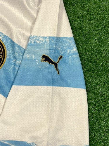 Manchester City Soccer Jersey Etihad Airways Puma Tag Size Medium ...