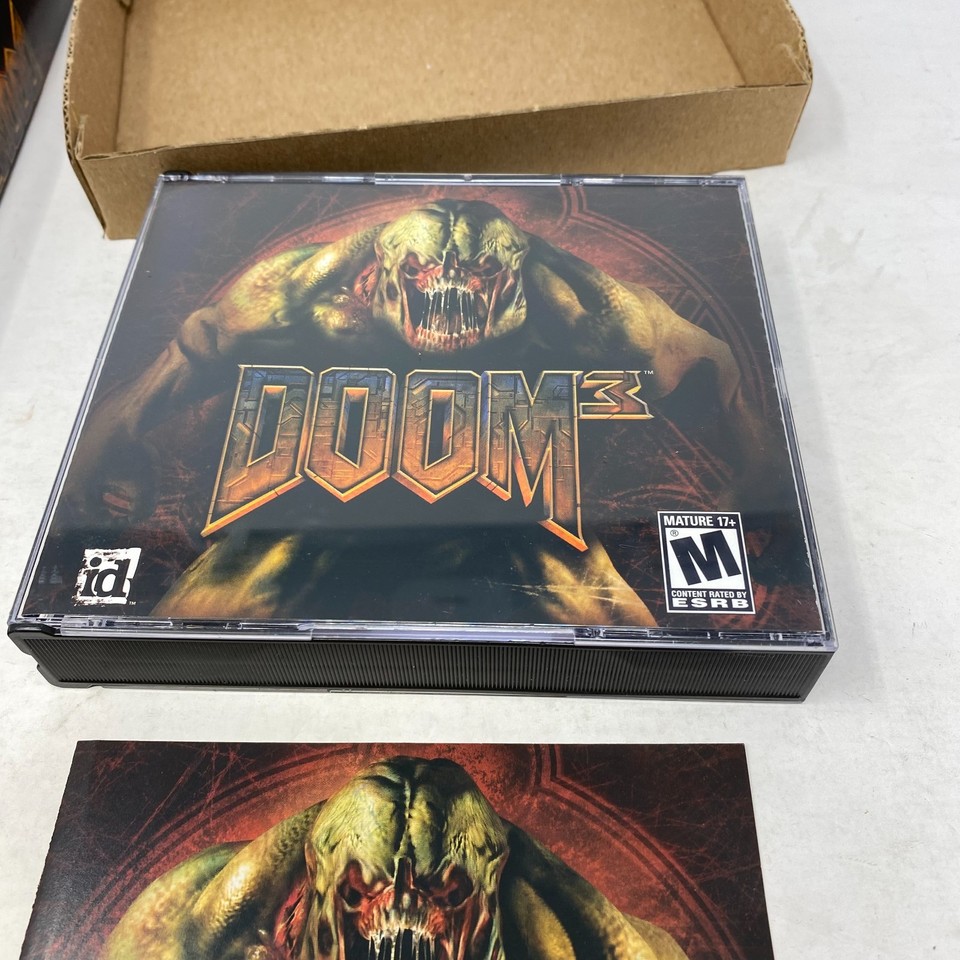 Doom 3 Big Box Version PC Game 3 Disc Complete in Box, 2004 3 Discs | eBay