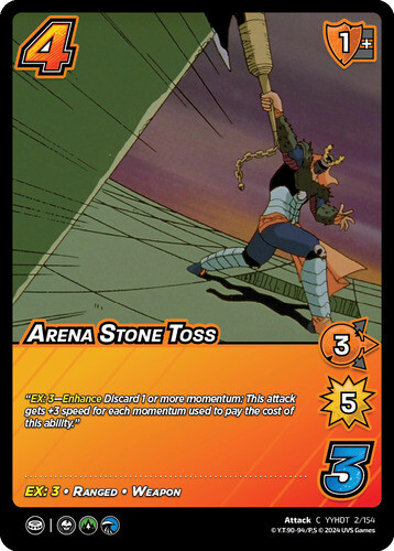 4X-Arena Stone Toss - 1st Edition-YYH02-The Dark Tournament-Universus ...