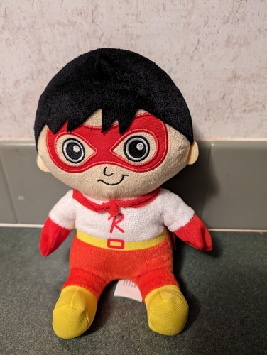 7" Ryan’s World Red Titan Hero Plush Stuffed Figure Toy Gift Ryans Boys ...
