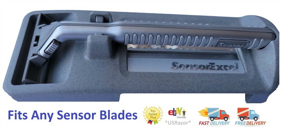 Gillette Sensor Excel Razor Metal Handle Fit Sensor3 Refill Shaver Made ...