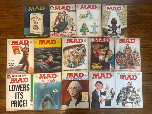 MAD MAGAZINE 170 171 172 173 174 175 176 177 178 179 180 181 182 184 ...