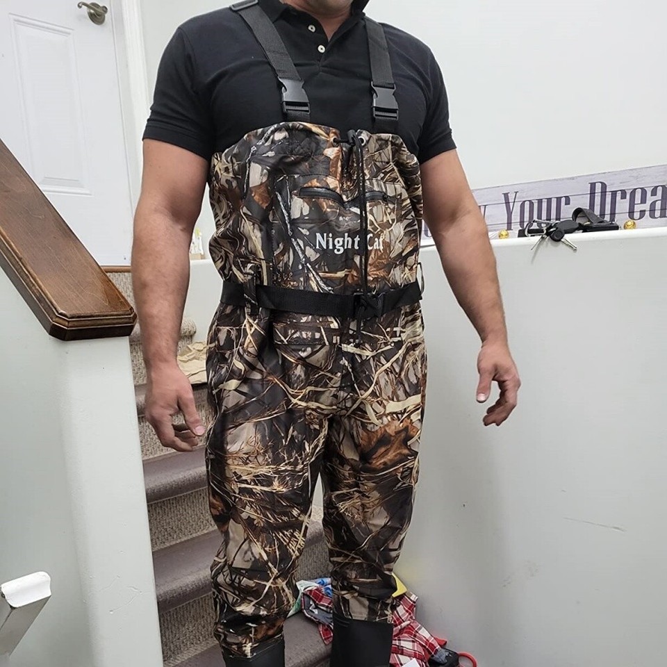 Waders for Men with Boots Fishing Waterproof Hunting Chest Wader ...