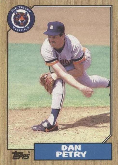 1987 Topps - Dan Petry #752 Tiffany for sale online | eBay