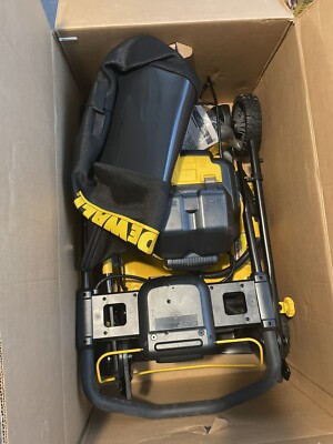 USED- DeWalt 20V Electric Push lawn mower NO BATTERIES DCMWP233U2 tool ...